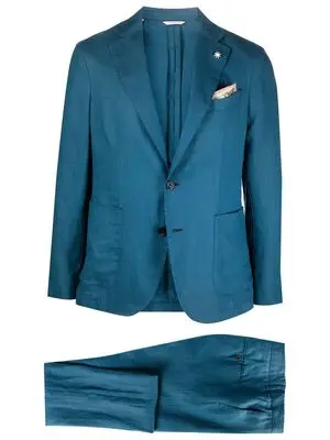 MANUEL RITZ Single-breasted Linen Suit