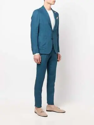 MANUEL RITZ Single-breasted Linen Suit