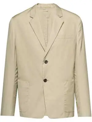 Prada Single-breasted Cotton Blazer