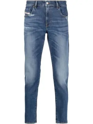DIESEL® D-strukt Slim-cut Jeans - Blue