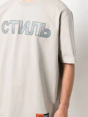 Heron Preston Rhinestone-embellished T-shirt