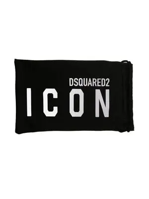Dsquared2 Logo-print Pilot-frame Sunglasses