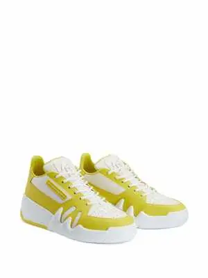 GIUSEPPE ZANOTTI Talon Mid-top Sneakers - White