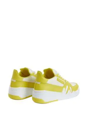 GIUSEPPE ZANOTTI Talon Mid-top Sneakers - White