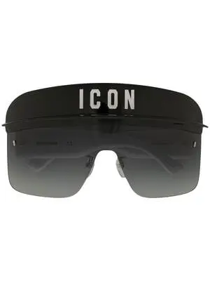 Dsquared2 Logo Pilot Sunglasses - Black