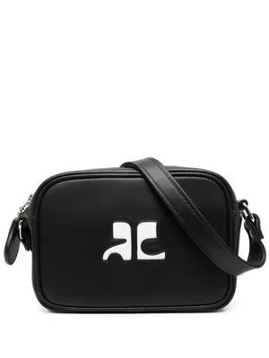 COURREGES Logo-patch Crossbody Bag
