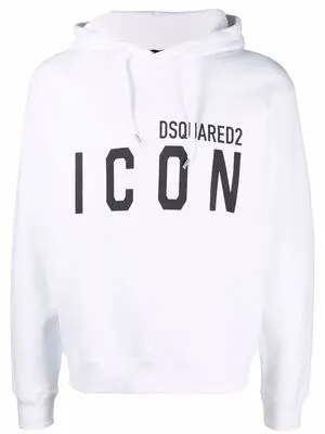Dsquared2 Logo-print Hoodie - White