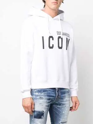 Dsquared2 Logo-print Hoodie - White