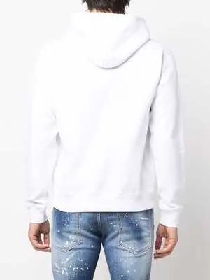 Dsquared2 Logo-print Hoodie - White