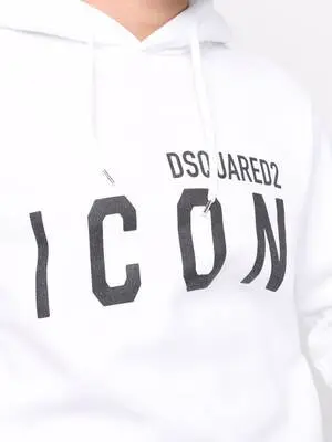 Dsquared2 Logo-print Hoodie - White