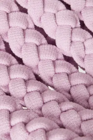 ISA BOULDER Crochet-knit Mini Dress