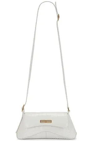 Balenciaga Small XX Flap Bag Optic White