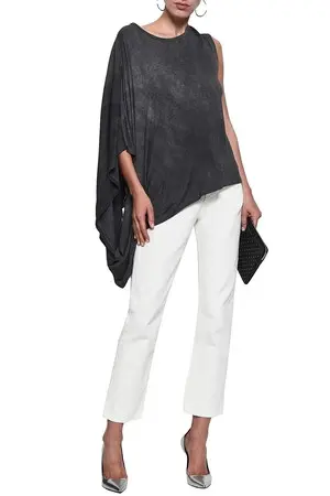 IRO PARIS Eloaz Asymmetric Draped Top