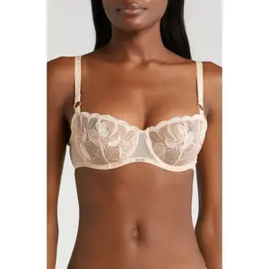 Chantelle Fleurs Demi Bra Sugar