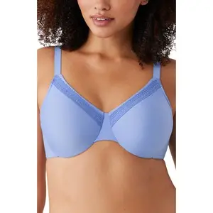Wacoal Perfect Primer Full Coverage Underwire Bra Blue Hydrangea