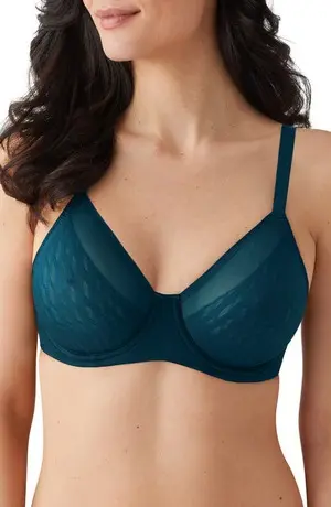 Wacoal Perfect Primer Full Coverage Underwire Bra Dark Sea