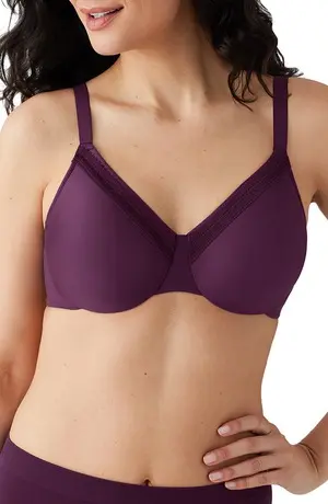 Wacoal Perfect Primer Full Coverage Underwire Bra Italian Plum