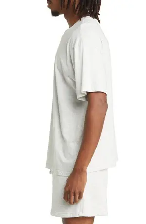 ELWOOD Core Oversize Organic Cotton Jersey T-shirt - Ash Grey