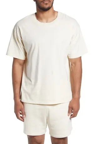 ELWOOD Core Oversize Organic Cotton Jersey T-shirt Vintage Silk