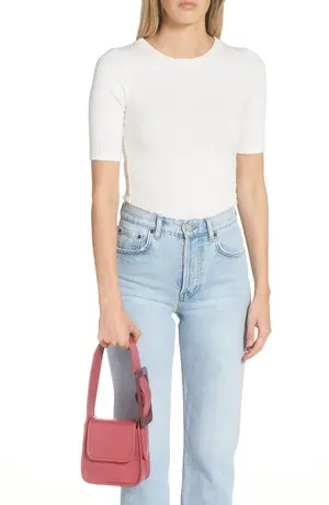 EDAS Mini Yshaia Leather Shoulder Bag