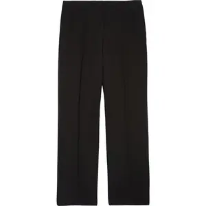 Black Crepe Trousers