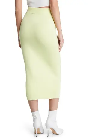 OPEN EDIT Rib Pencil Skirt