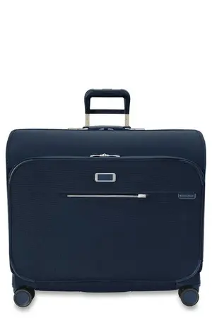 Briggs & Riley Baseline Deluxe Wardrobe Spinner Suitcase - Navy