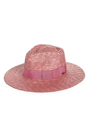 Brixton Joanna Short Brim Straw Hat