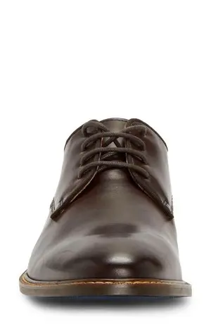 Vince Camuto Lyre Leather Derby - Mocha