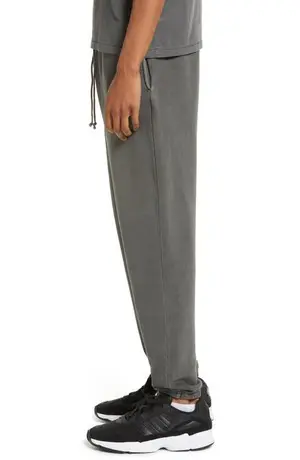 ELWOOD Core Organic Cotton Brushed Terry Sweatpants - Grey