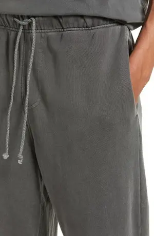 ELWOOD Core Organic Cotton Brushed Terry Sweatpants - Grey
