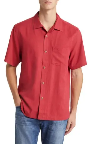 Tommy Bahama Coastal Breeze Silk Blend Button-up Shirt Flare