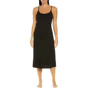PAPINELLE Basic Knit Nightgown Black