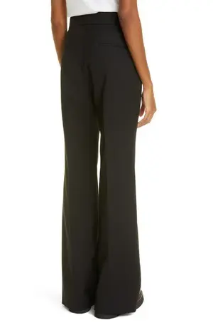 AMBUSH High Waist Flare Leg Wool Pants