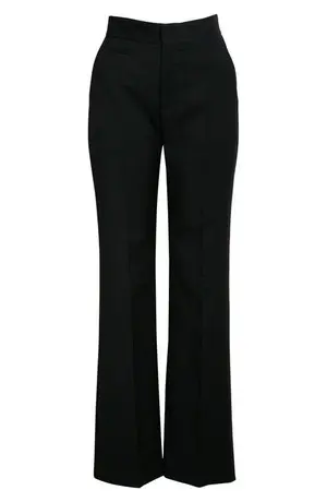 AMBUSH High Waist Flare Leg Wool Pants