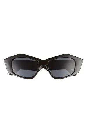 FIFTH & NINTH Zaria Geometric Sunglasses - Black/black