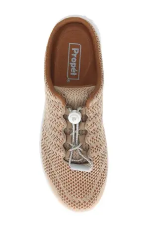 PROPET Travelwalker Slip-on Sneaker - Taupe/ Sienna