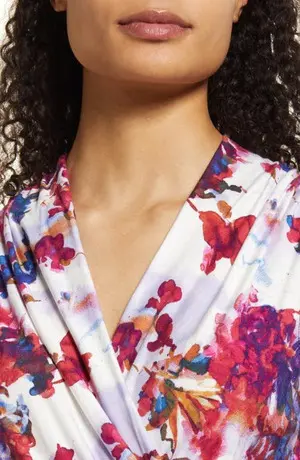 Loveappella Drape Wrap Sleeveless Top