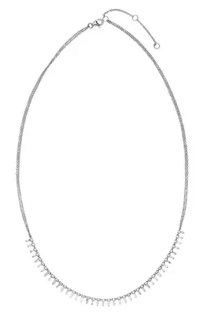 Sethi Couture Zeena Diamond Necklace 18k Wg