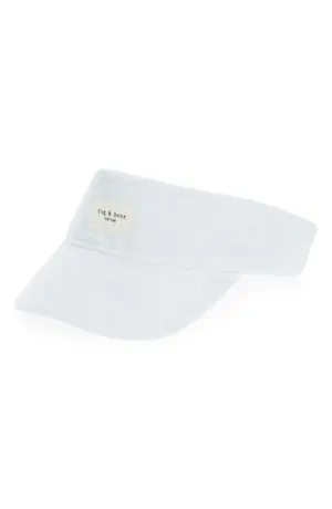Rag & Bone Addison Terry Cloth Visor