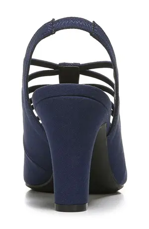 LIFESTRIDE Cabaret Slingback Sandal - True Navy Fabric