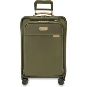 Briggs & Riley 22-inch Expandable Spinner Carry-on Bag - Olive