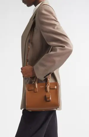 Saint Laurent Nano Sac De Jour Tote - Fox