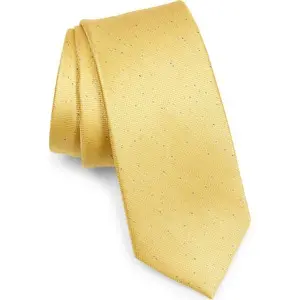 W.R.K Neppy Silk Neck Tie - Yellow