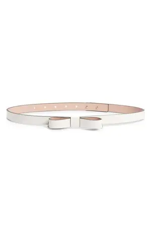Kate Spade New York Bow Belt - Parchment