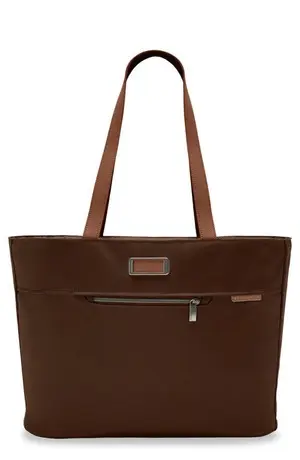 Briggs & Riley Baseline Traveler Tote - Chocolate