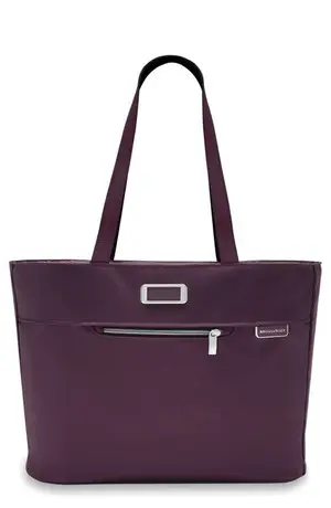 Briggs & Riley Baseline Traveler Tote - Plum
