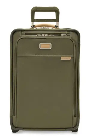 Briggs & Riley Baseline Essential 22-inch Expandable 2-wheel Carry-on Bag - Olive
