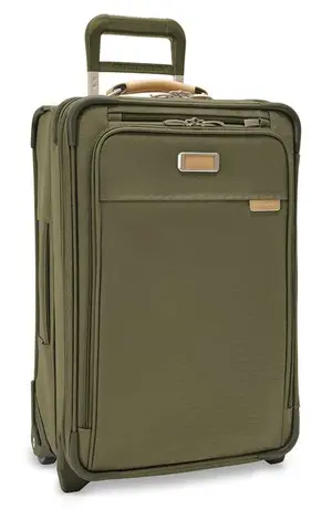 Briggs & Riley Baseline Essential 22-inch Expandable 2-wheel Carry-on Bag - Olive