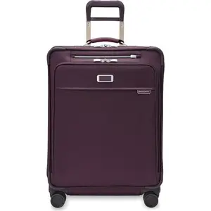 Briggs & Riley Baseline 26-inch Expandable Spinner Suitcase - Plum